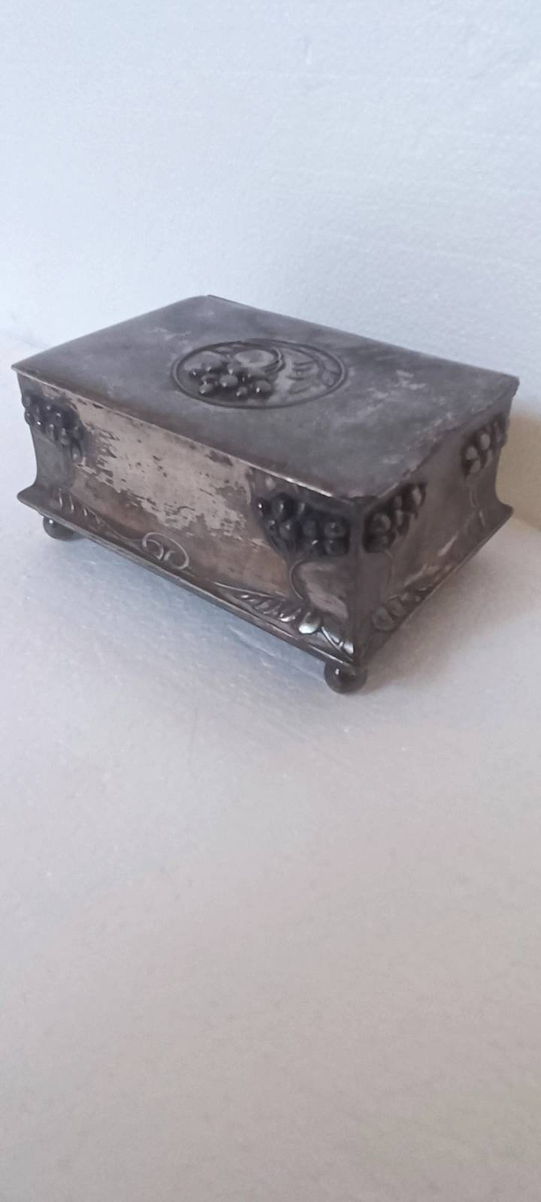 Art Nouveau Jugendstil Cigarette Box Moritz Hacker Vienna Wien - Etsy