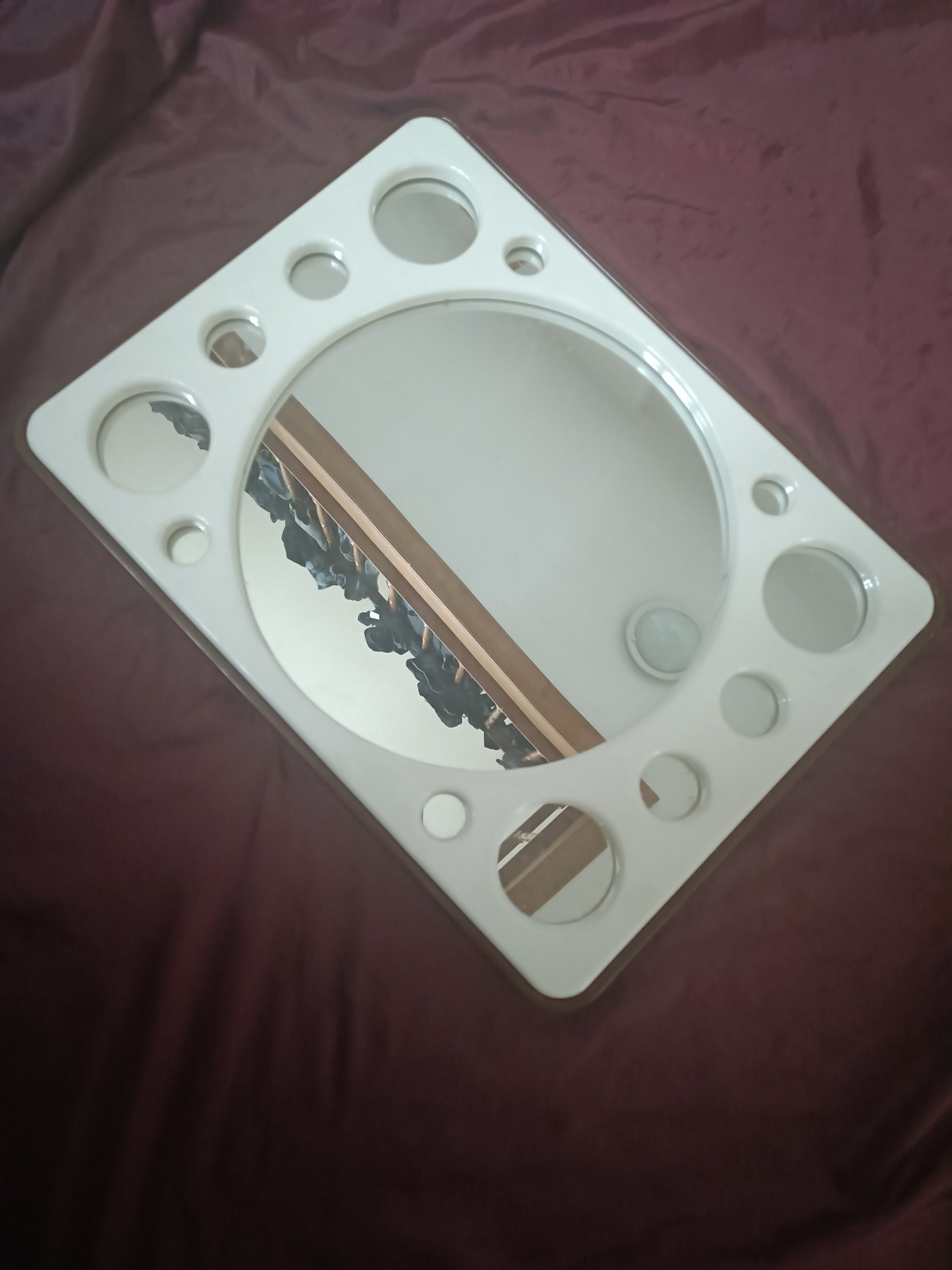 Space Age Design Wall Mirror - Etsy