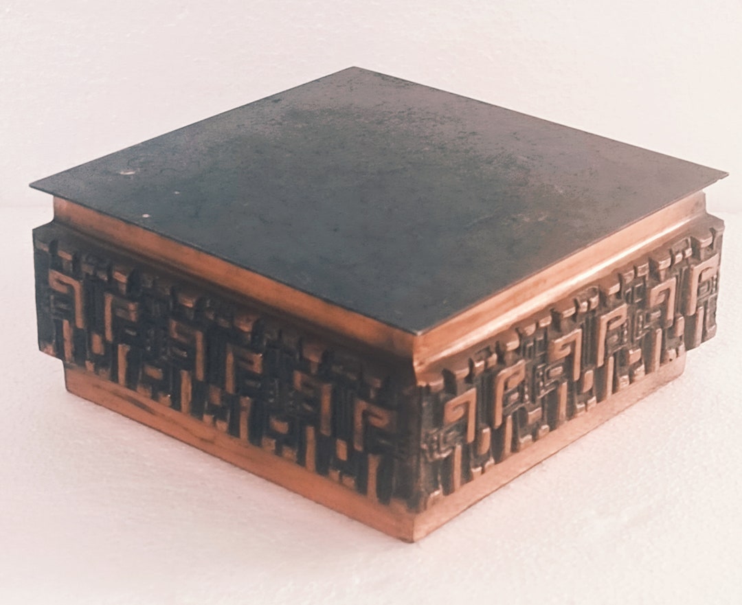 Midcenturymodern Retro Vintage Brutalist Box Storage Design Móga Sàndor ...