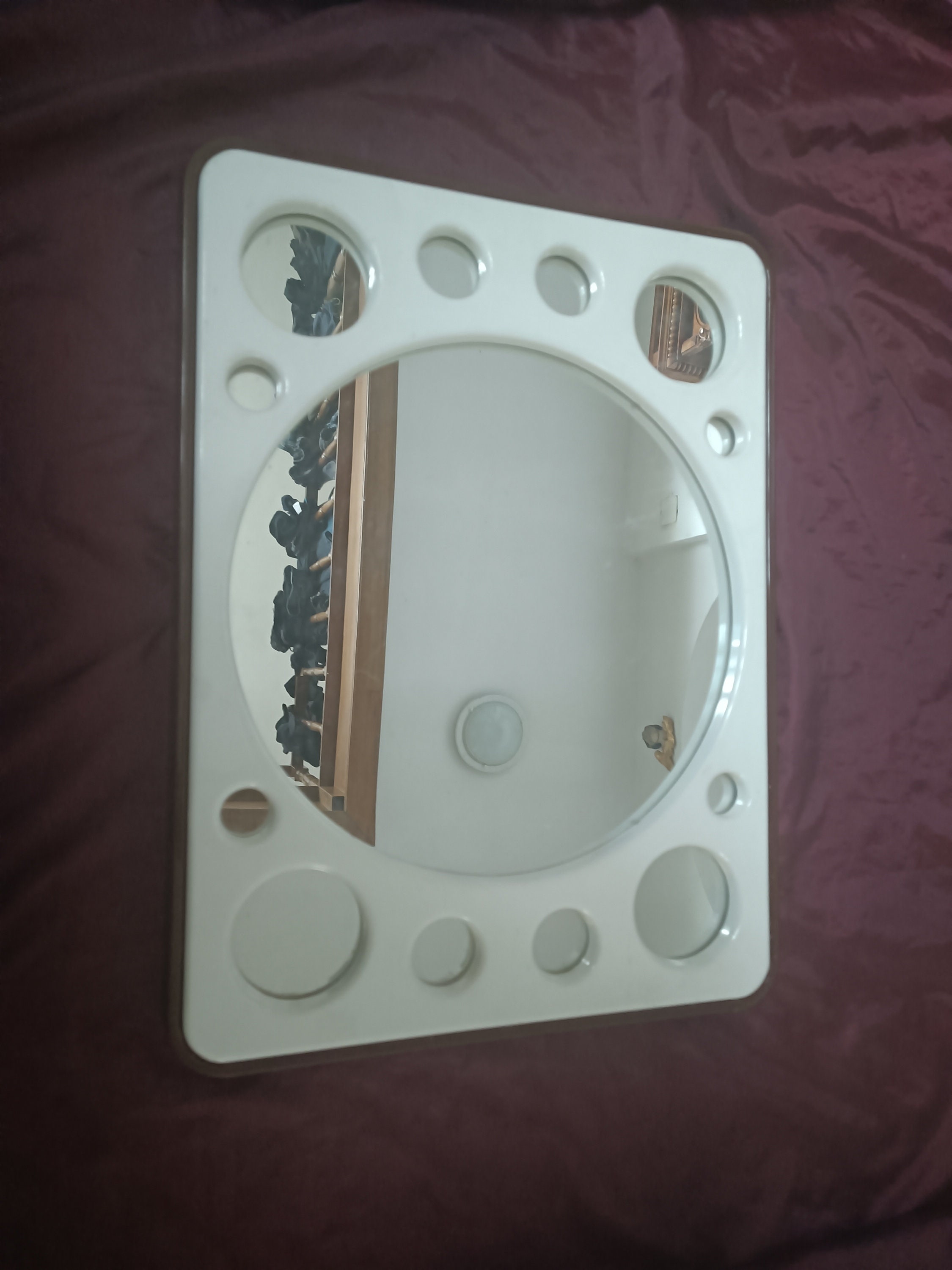 Space Age Design Wall Mirror - Etsy