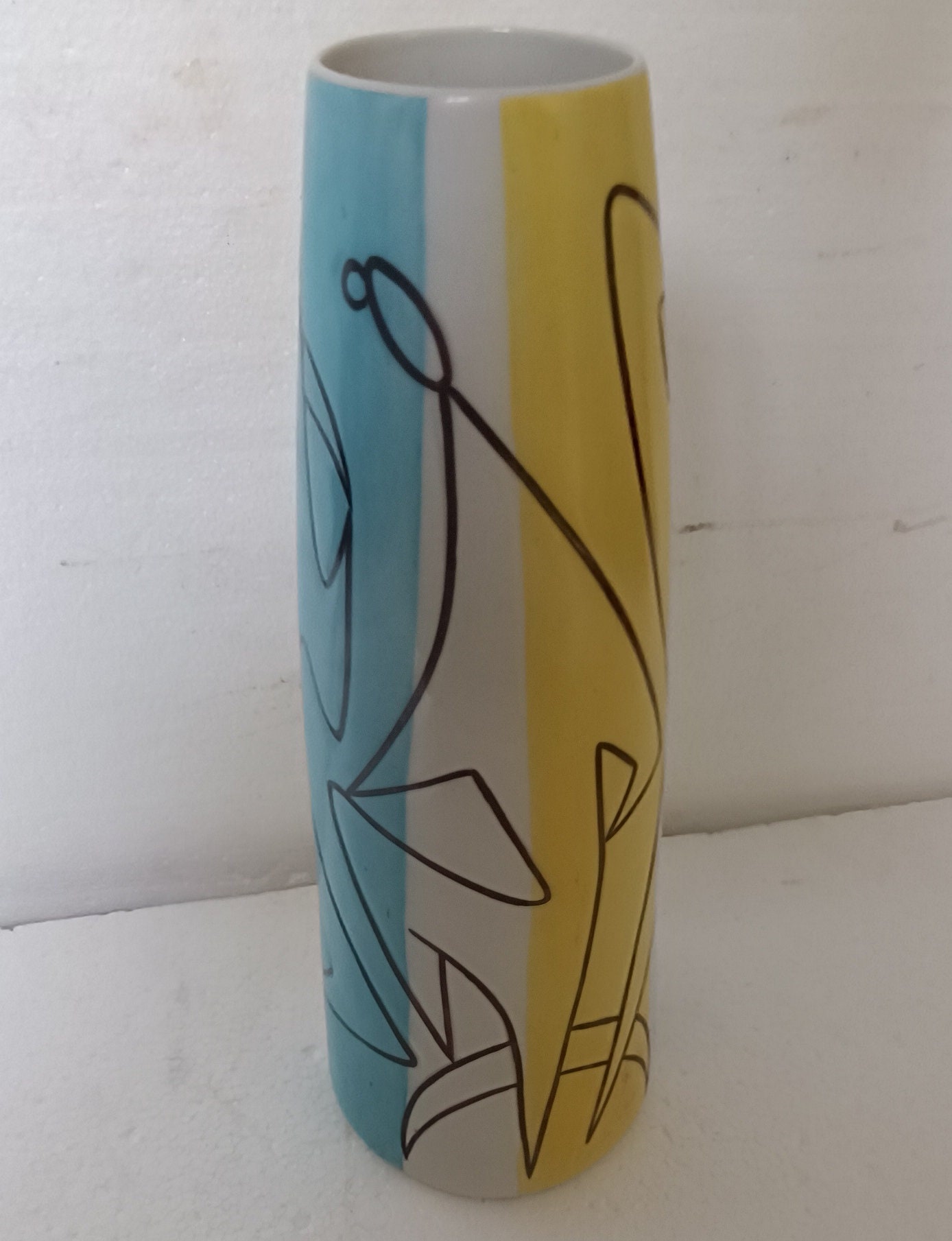 Rare Midcentury Modern Zsolnay Vase Török Jànos Jazz - Etsy