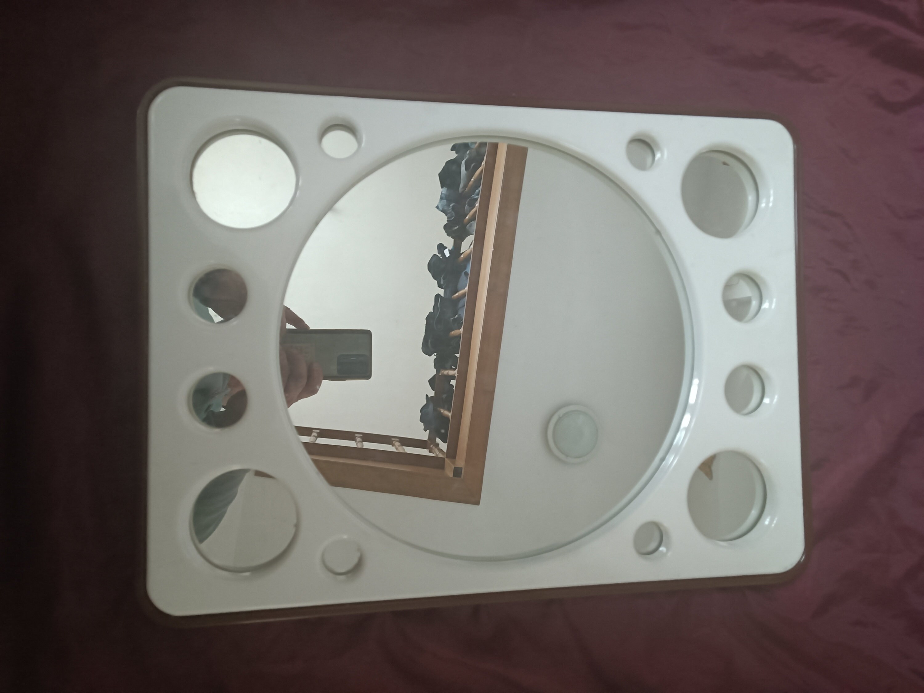 Space Age Design Wall Mirror - Etsy