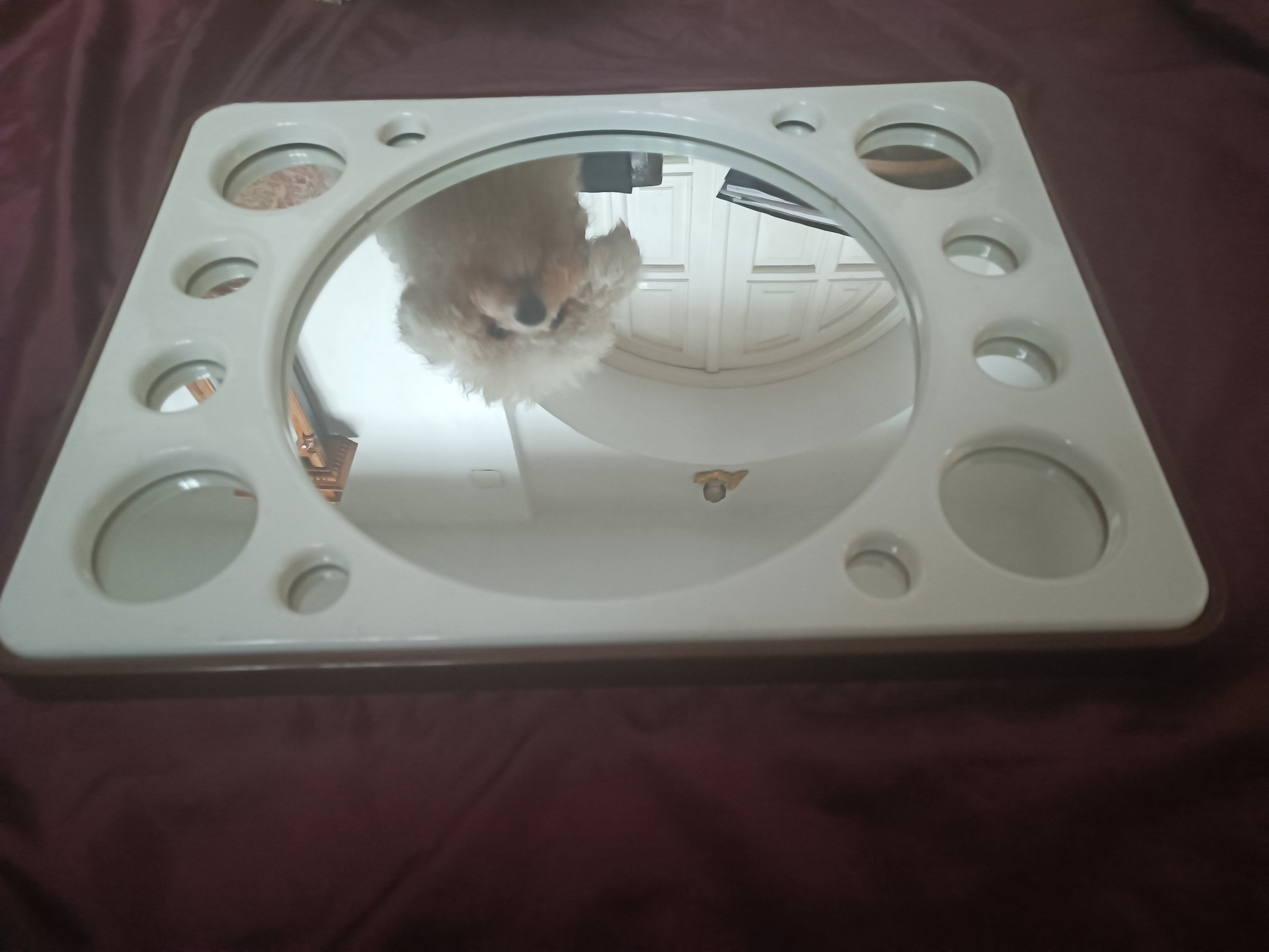 Space Age Design Wall Mirror - Etsy