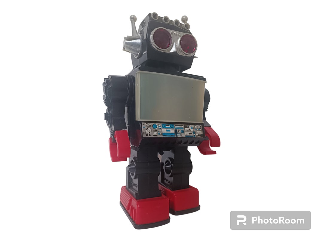 Vintage Retro Spaceage Saturn Robot Kamco Moving Flashes - Etsy