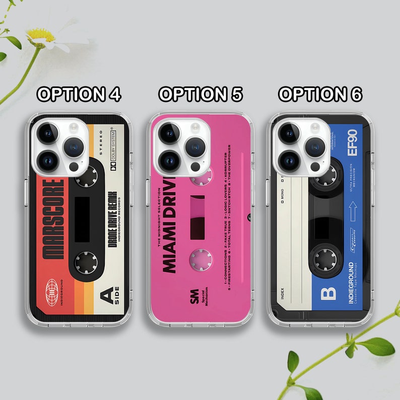 Retro Cassette Tape Art Case Cover Case for iPhone 17 Air 16e 16 for ...
