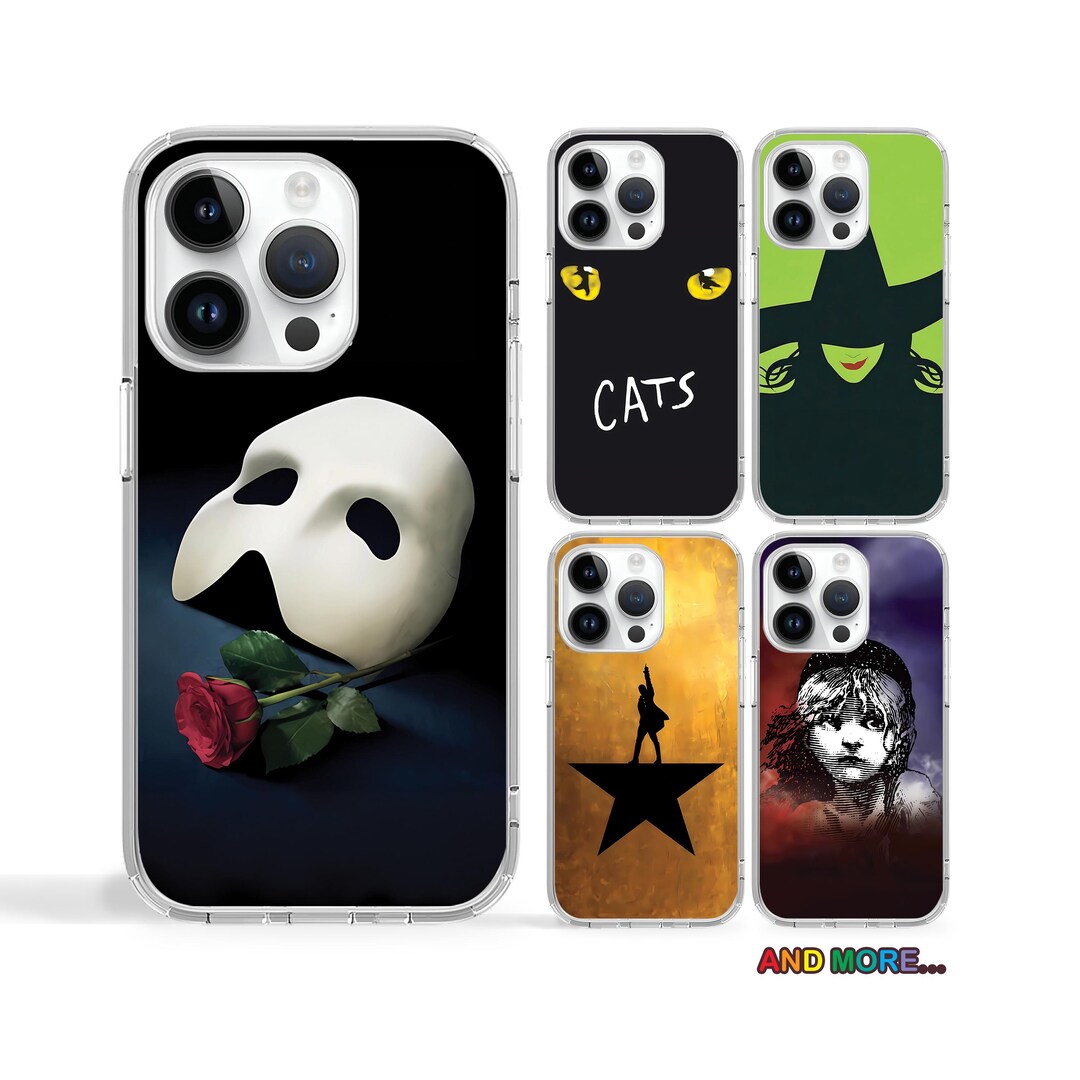 Broadway Musicals Case for iPhone 16e 16 Pro Max Case for Samsung S25 ...