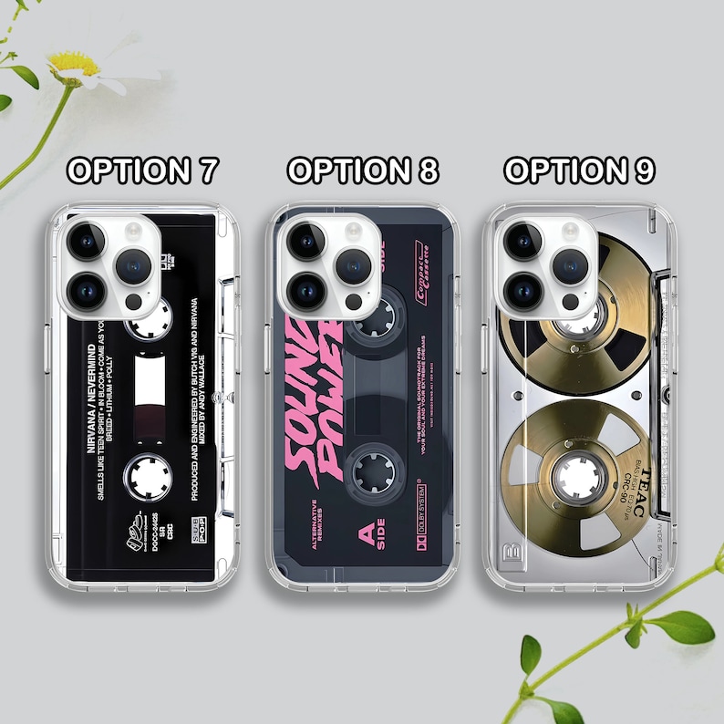Retro Cassette Tape Art Case Cover Case for iPhone 17 Air 16e 16 for ...