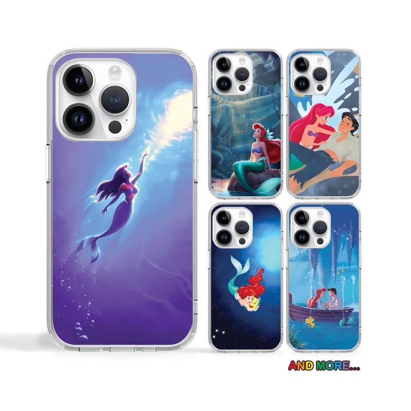 The Little Mermaid Cases - Etsy