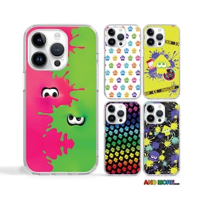 Splatoon Classic TV Game Character Case for iPhone 17 Air 16e 16 for ...