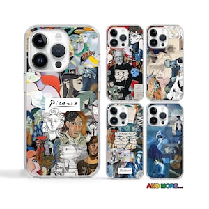 Pablo Picasso Collage Art Painting Case Cover Case for iPhone 17 Air ...