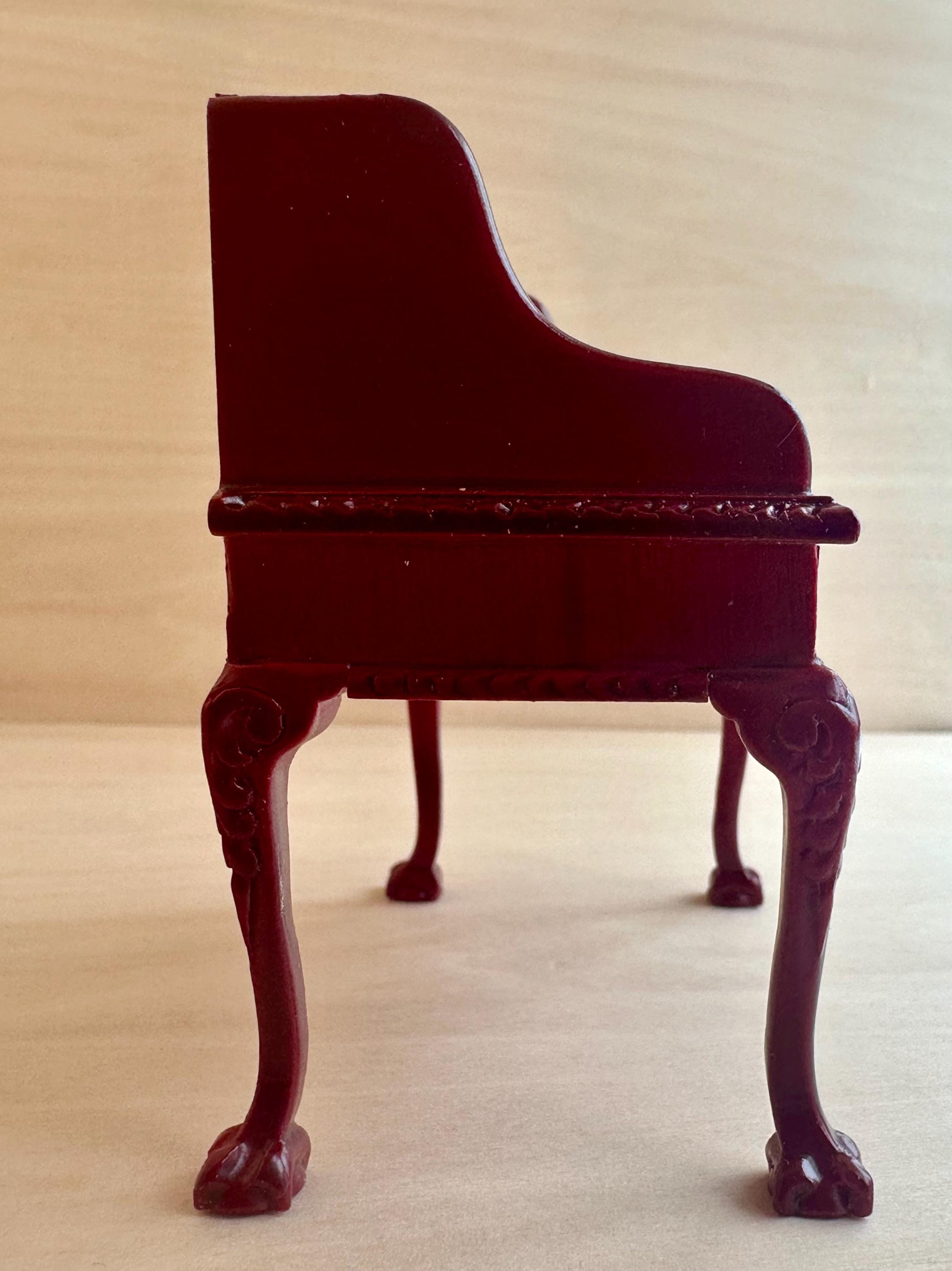Miniature Mahogany Secretary Desk - Etsy