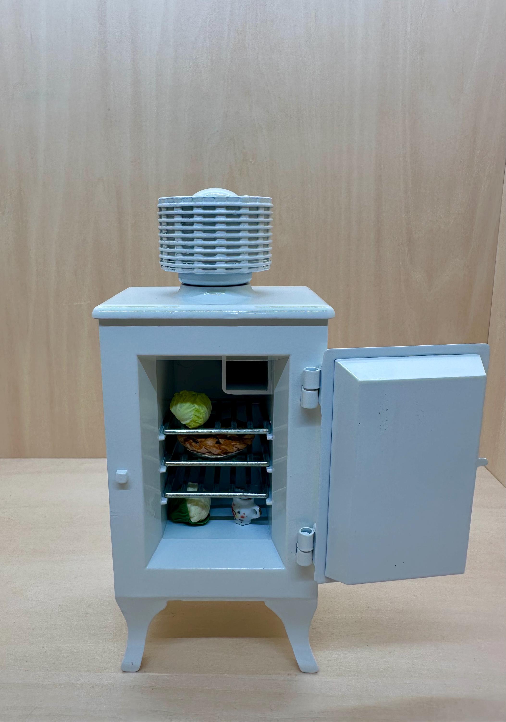 Miniature Monitor Top Refrigerator for Dollhouse - Etsy