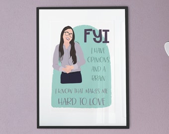 Crazy Ex Girlfriend Poster - Etsy