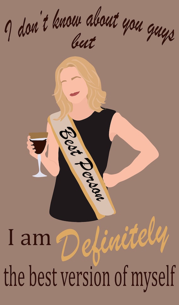 Best Version of Myself Digital SVG & PNG the Good Place - Etsy