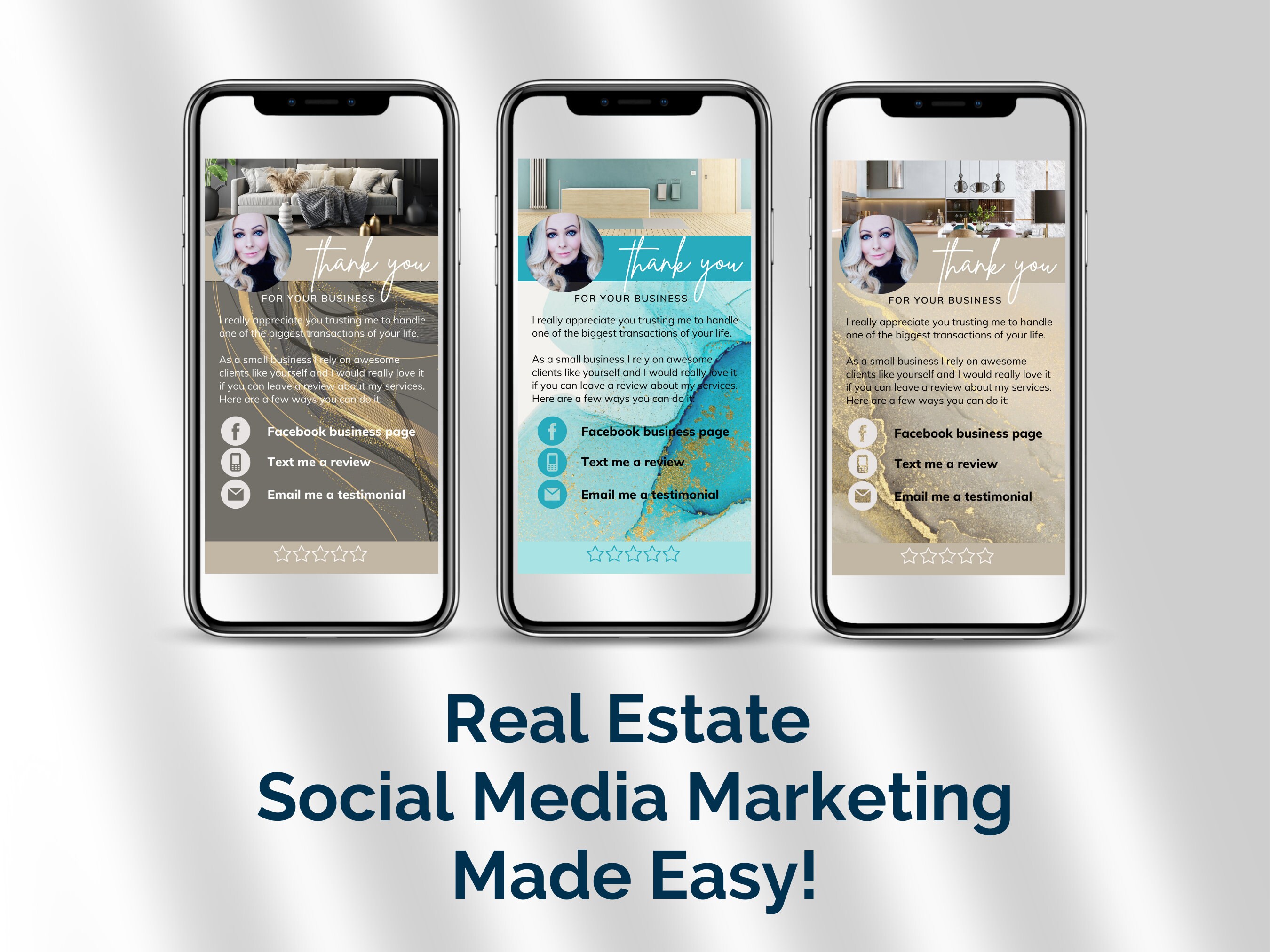 Textable Real Estate Review Request, Client Review Request, Real Estate ...