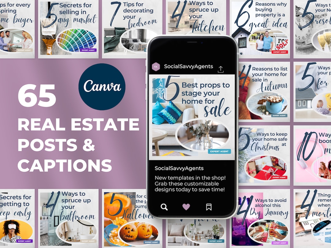 65 'expert Agent' Posts & Captions for Real Estate Agents | Real Estate ...