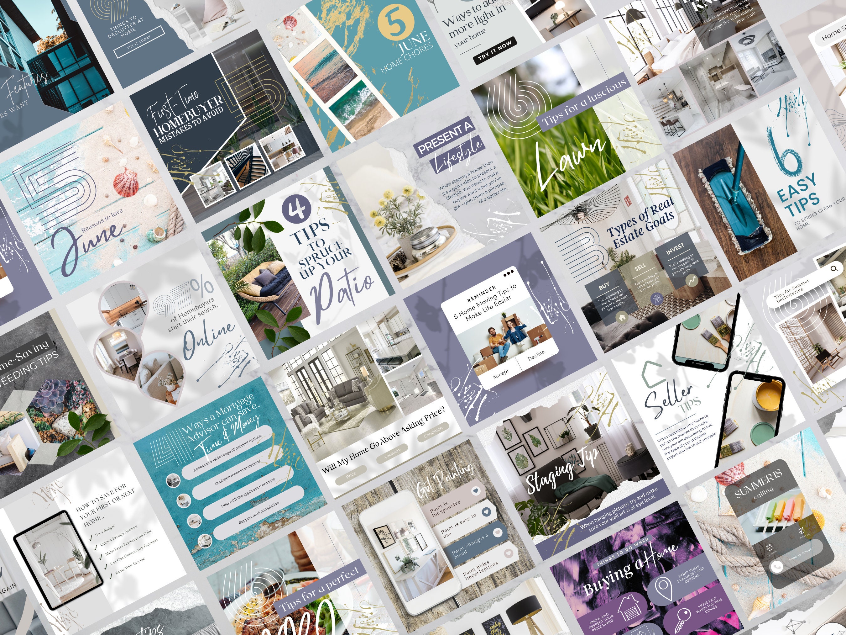 June Real Estate Agent Social Media Posts With Captions | Real Estate ...