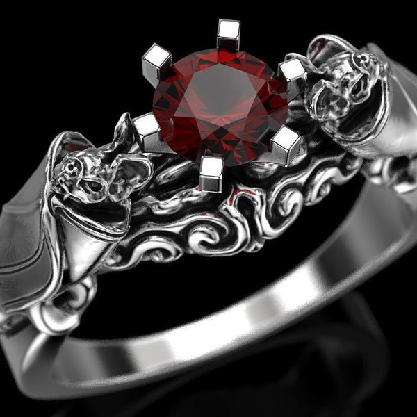 Bat Ring - Etsy
