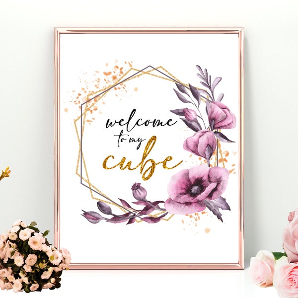 Welcome to My Cube - Etsy