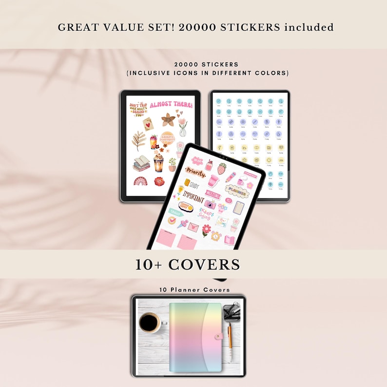 All-in-one 2026 Hyperlinked Digital Planner for Goodnotes and ...