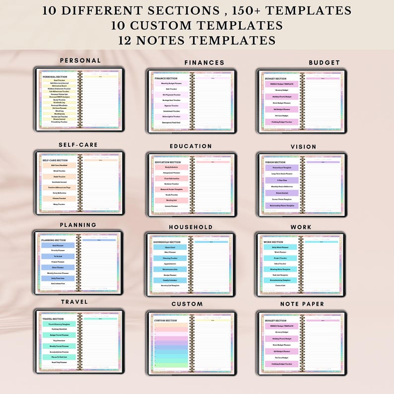 All-in-one 2026 Hyperlinked Digital Planner for Goodnotes and ...