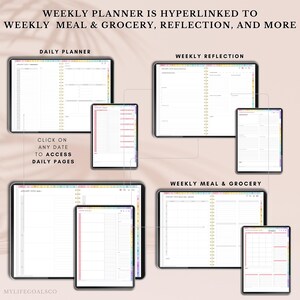 2025 All-in-one Dated Digital Planner, Daily Planner, Budget, Fitness ...