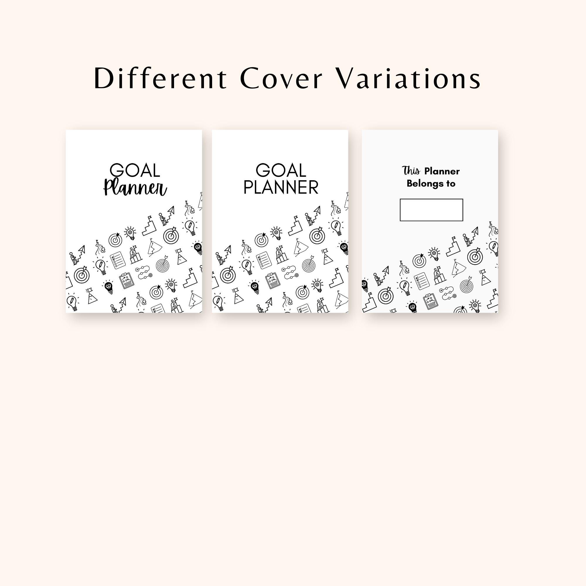 Goal Planner Printable 2025 Goal Planning Planner, Goal Progress, Goal ...