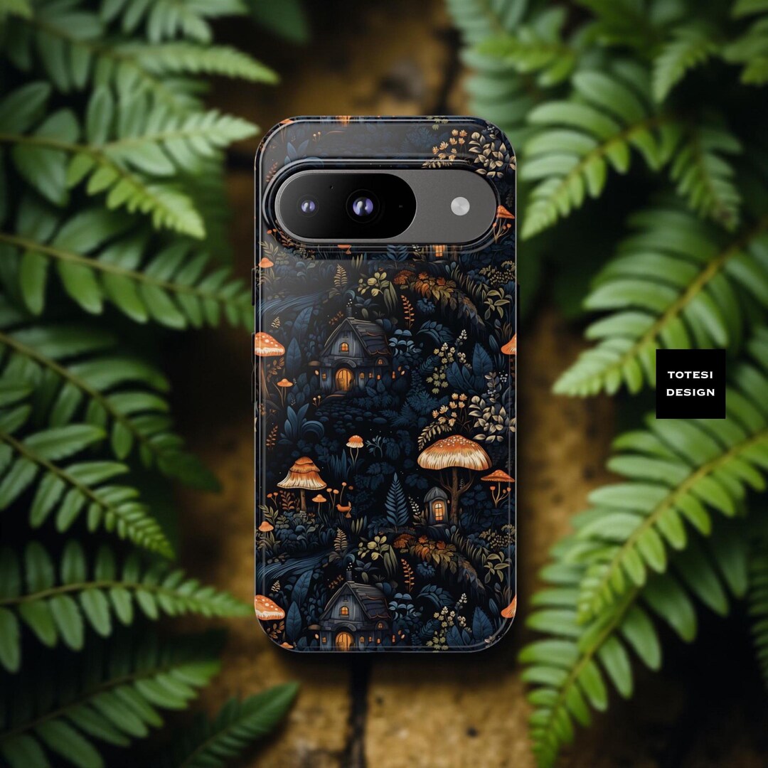 Phone Case Dark Mushrooms Aesthetic| iPhone Samsung Google Tough Case ...