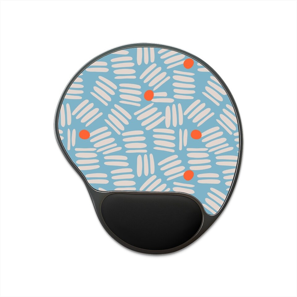 Abstract blue Wrist Rest Mouse Pad sold by Ian Young | SKU 22152263 ...