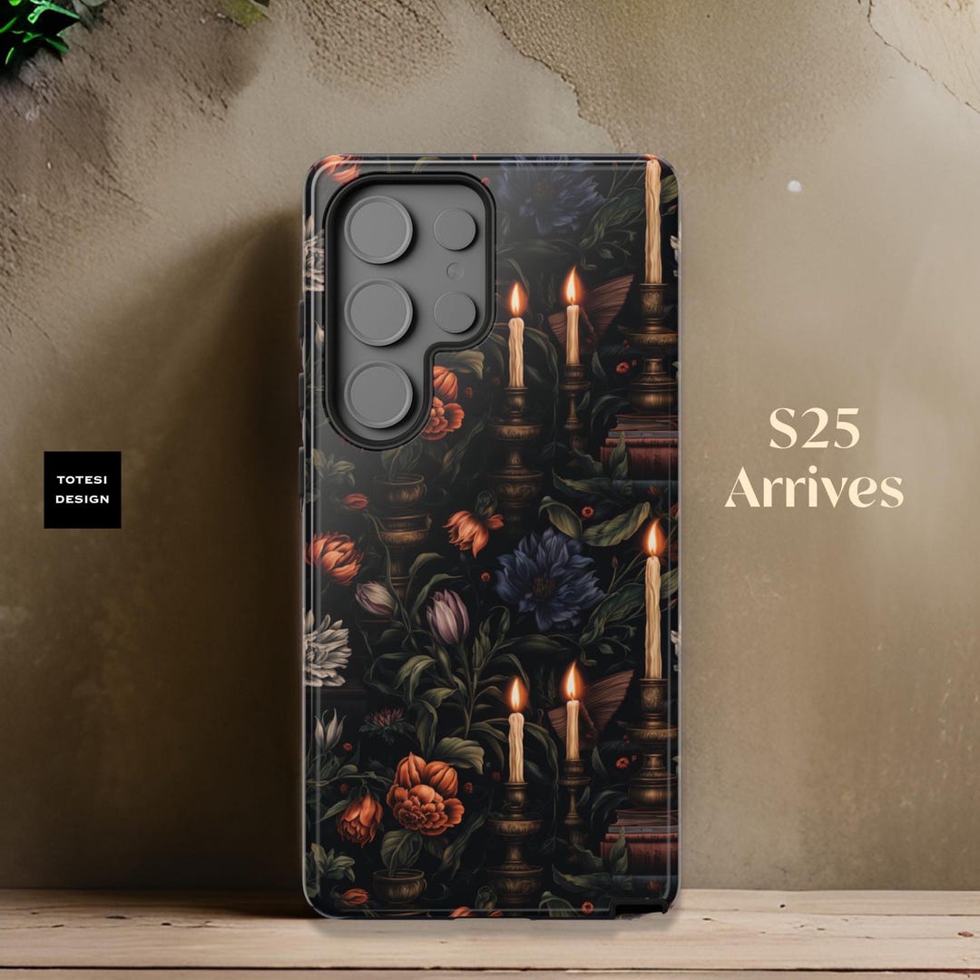 Dark Academia, Gothic, Tough Phone Case| iPhone 16 15 14 13 12 11 Pro ...