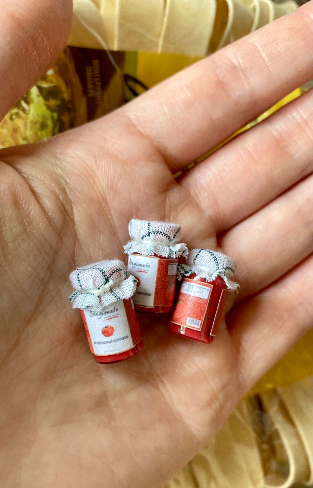 Miniature 1:12 Tomato Pasta Sauce - Etsy