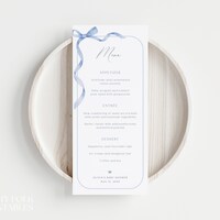 Menu Template - Etsy
