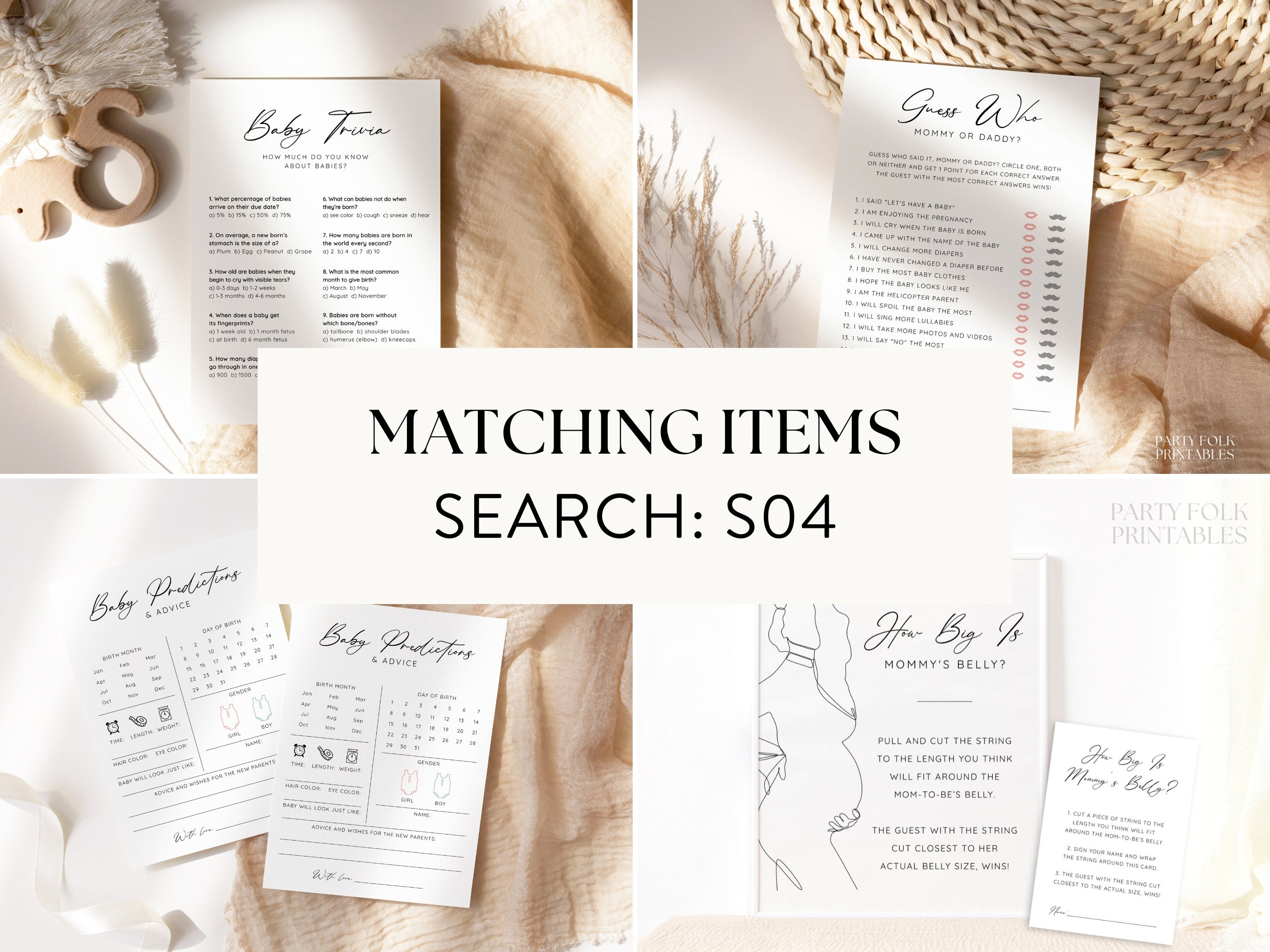 Editable Minimalist Baby Shower True or False, Modern Oh Baby True or ...