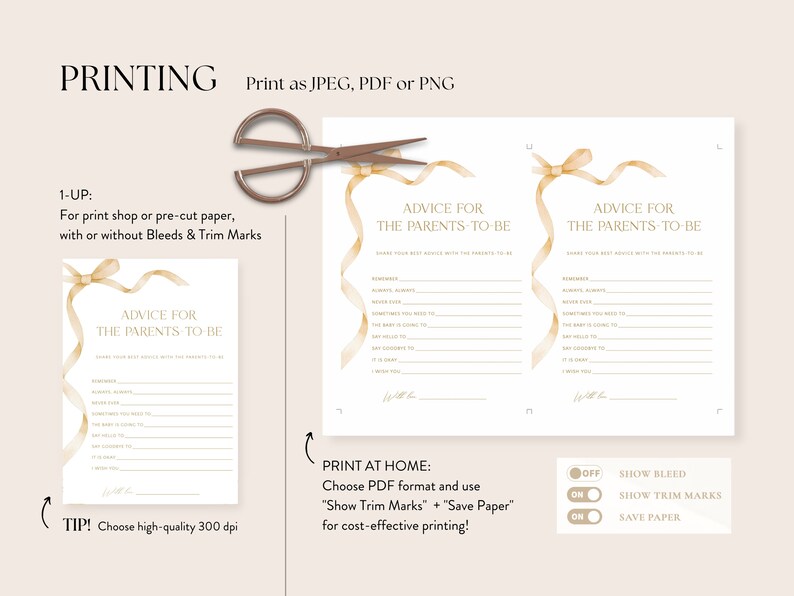 Editable Golden Bow Baby Shower Game Bundle, Gold Beige Ribbon Game ...