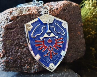 Hylian Shield Keychain - Etsy