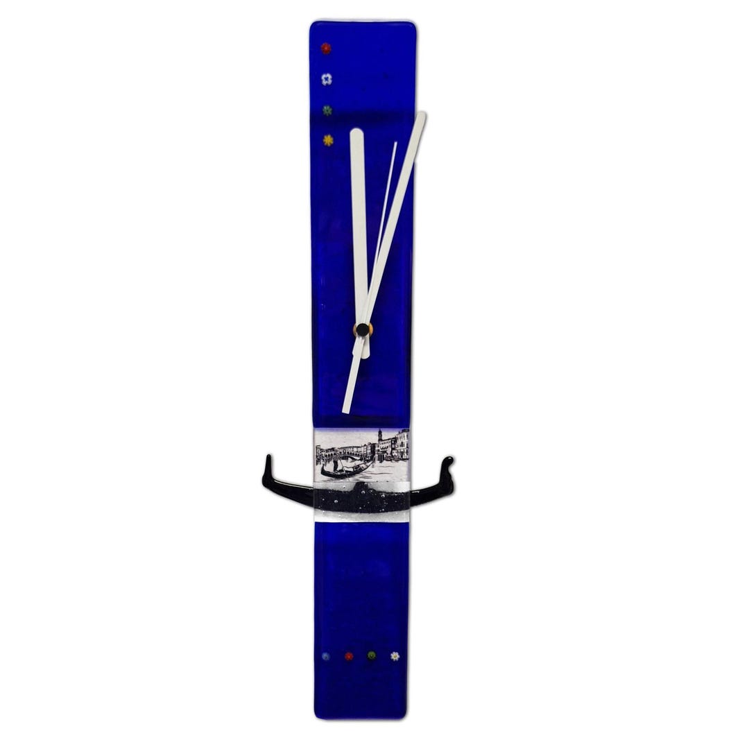 Murano Glass Pendulum Wall Clock - Model: VENEZIA - Etsy