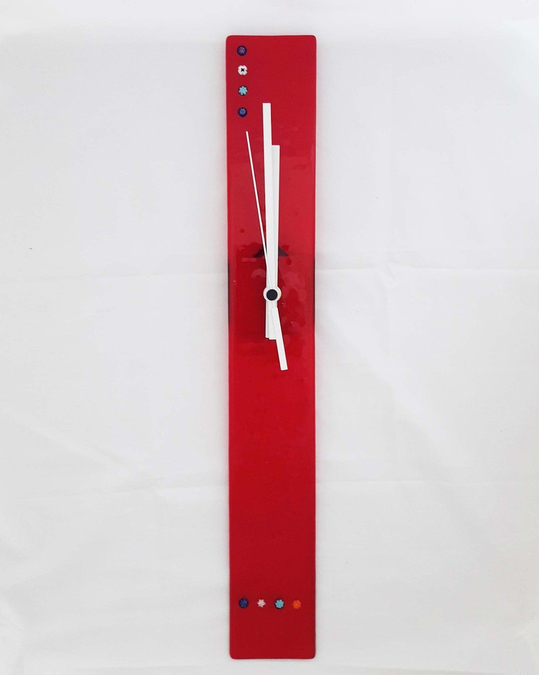 Wall Clock in Murano Glass Venice-italy - Etsy