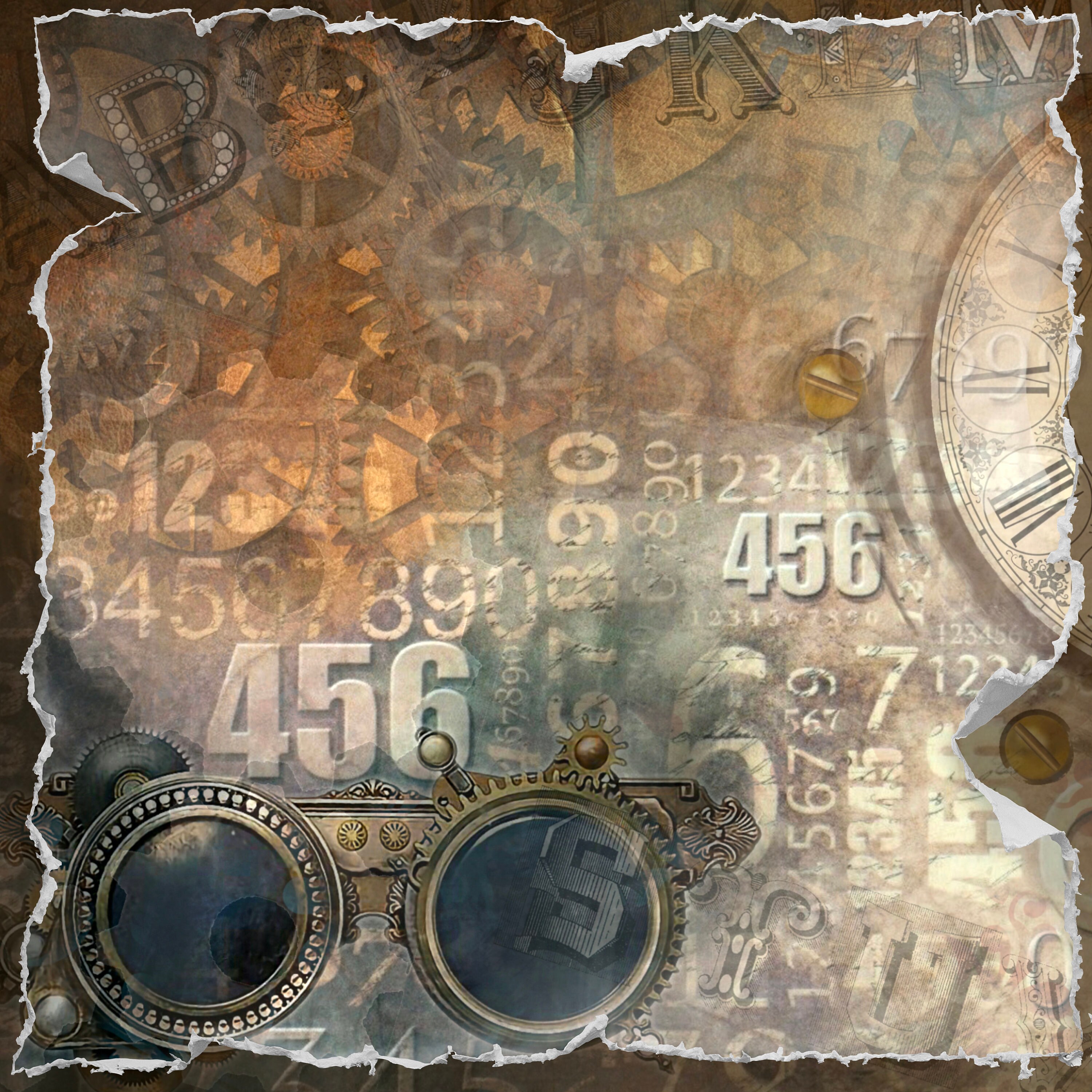 30 Steampunk Digital Paper Pack, Digital Steampunk Paper, - Etsy