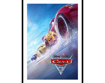 Cars 3 Movie Poster - Etsy