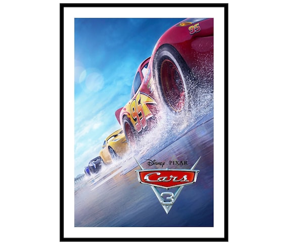 Cars 3 Movie Poster Print - Etsy