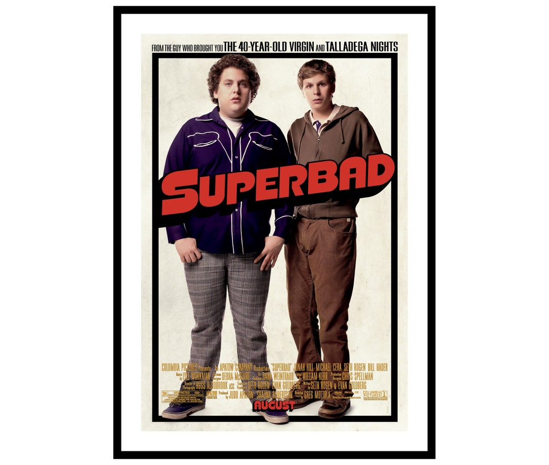 Superbad Movie Poster Print - Etsy