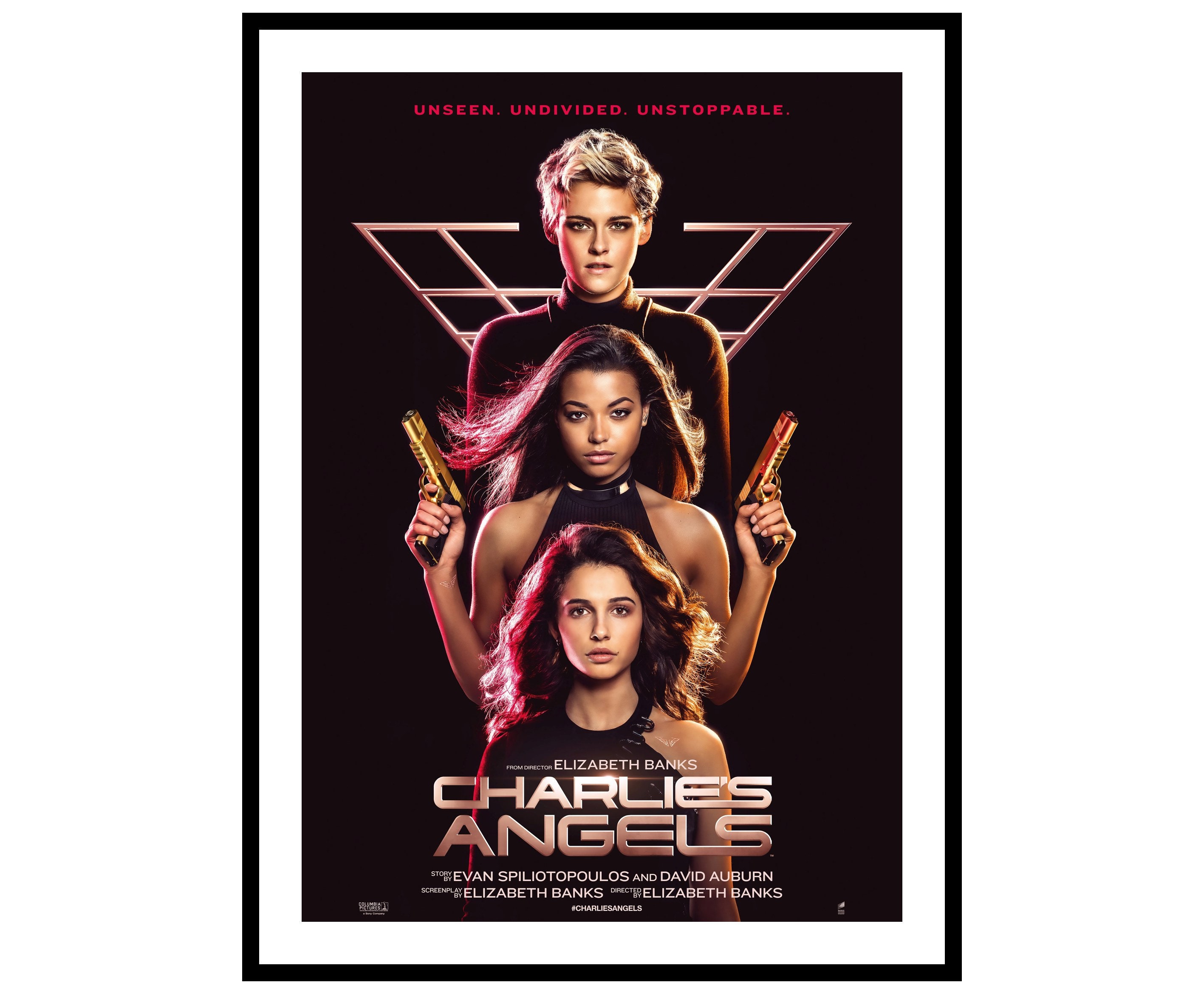 Charlies Angels 2019 Movie Poster Print Etsy