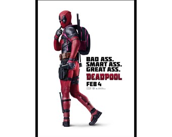 Bad Ass Poster - Etsy