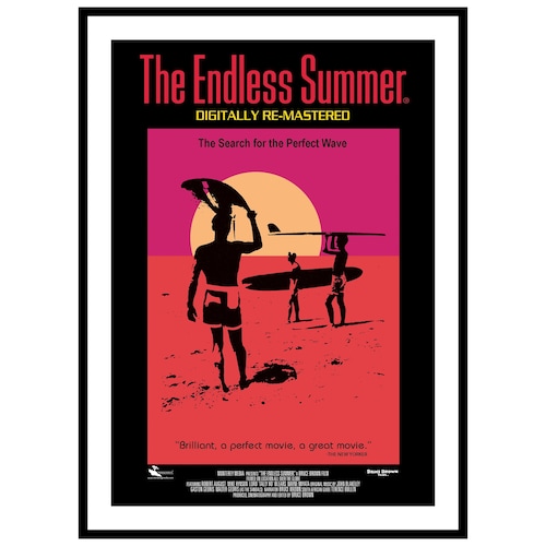 The Endless Summer Movie Poster Art Print 1966 Surfing Movie - Etsy