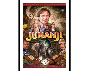 Jumanji Movie Art - Etsy