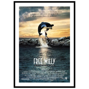 Free Willy Movie Poster - Etsy