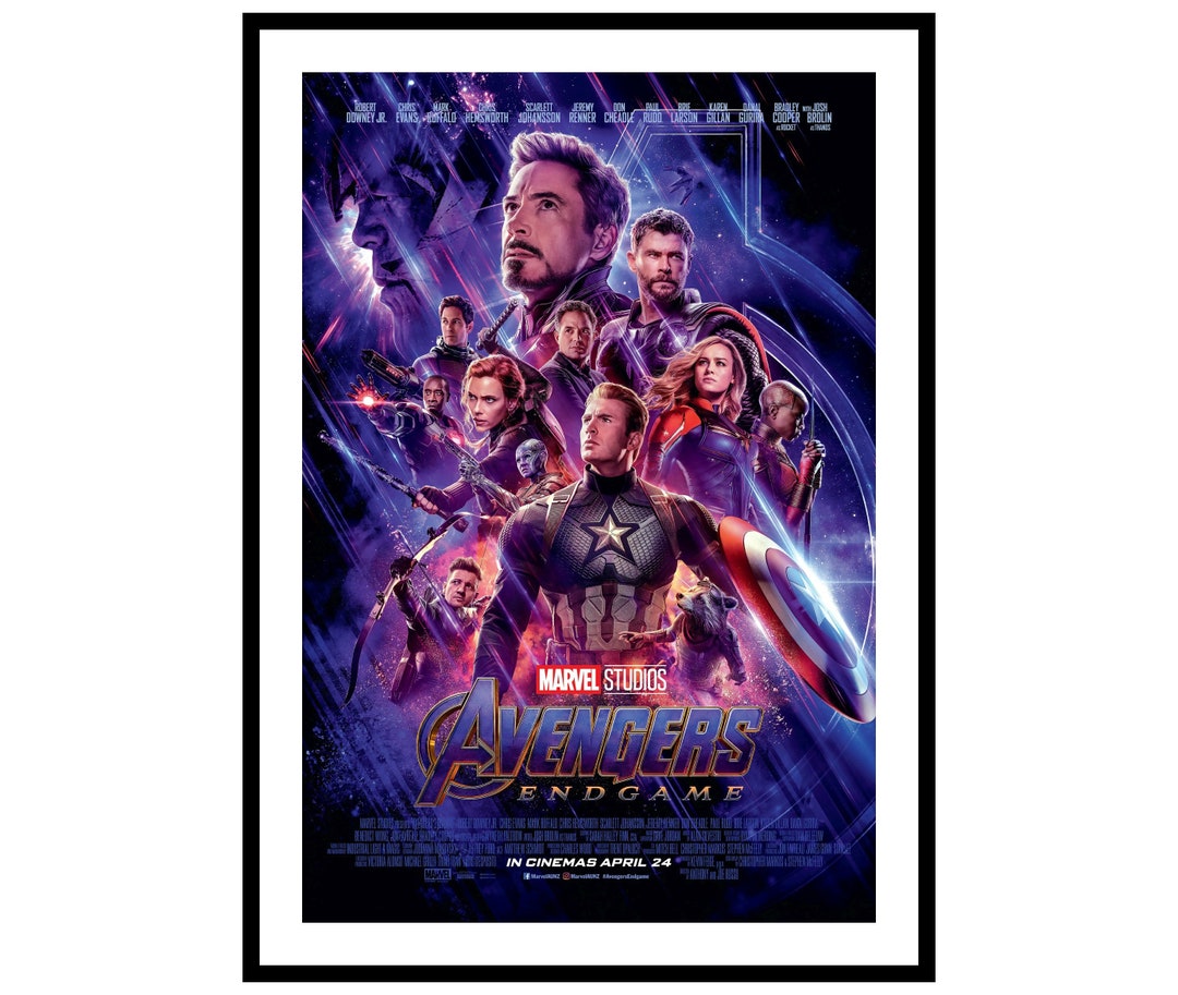 Avengers Endgame Movie Poster Print - Etsy