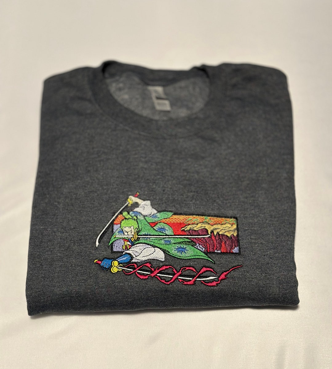 Custom Anime Block Embroidery Design - Etsy