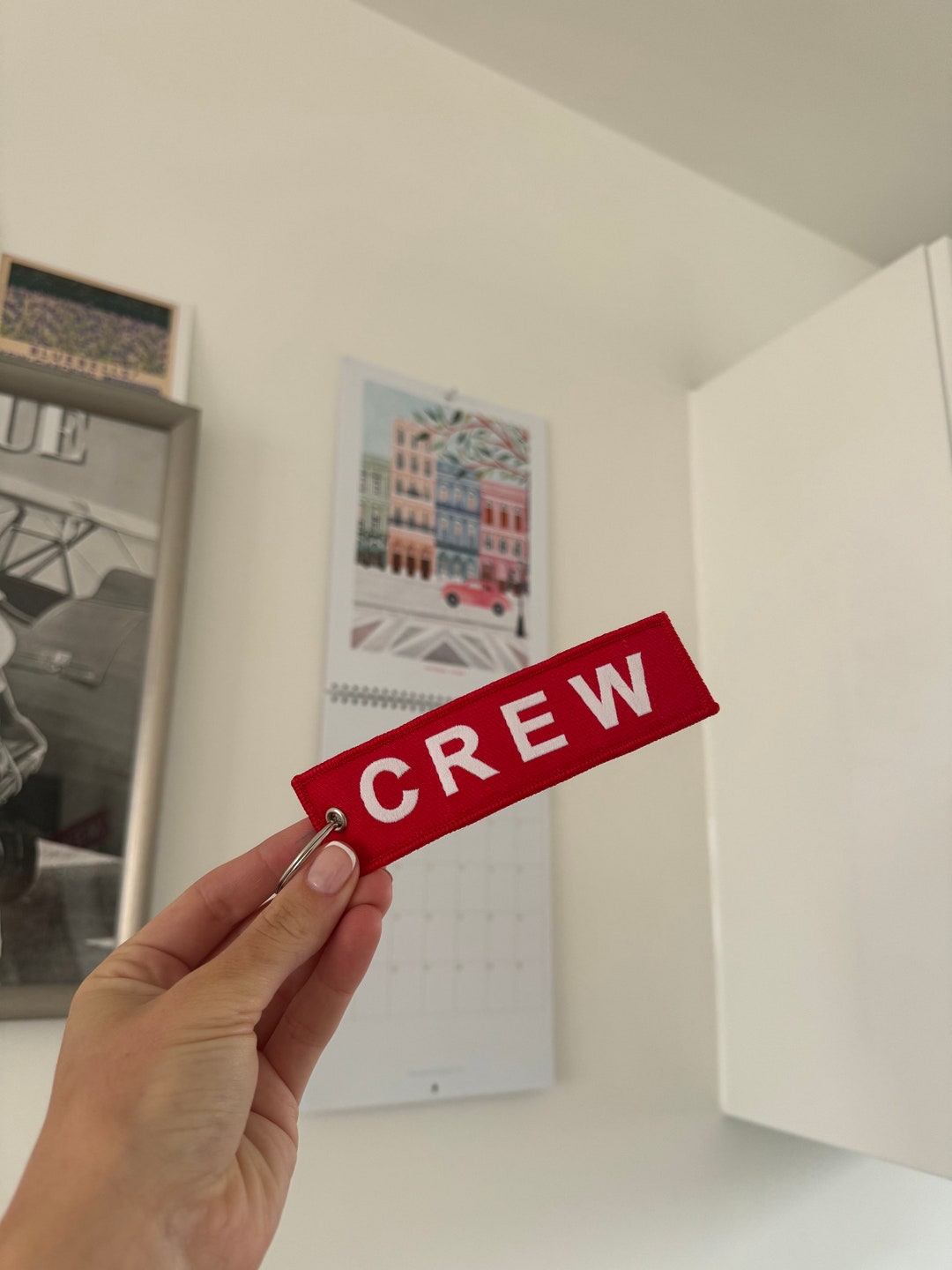 Cabin Crew Pilot Luggage Tag Do Not Remove From Flight Aircraft Flight ...