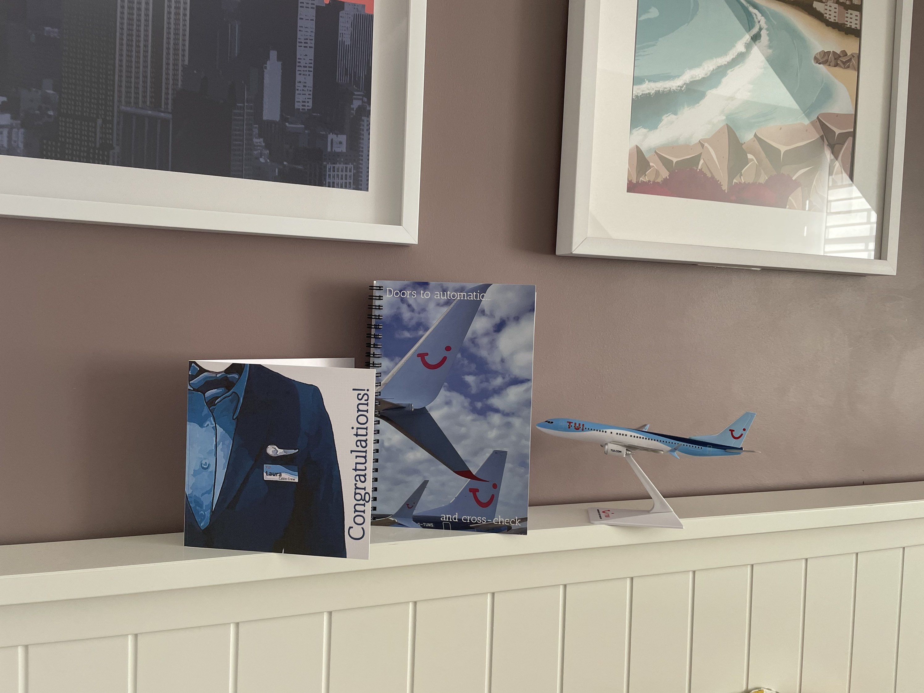 TUI Female Card | Aviation Gift | Uniform | Cabin Crew | Pilot | New ...
